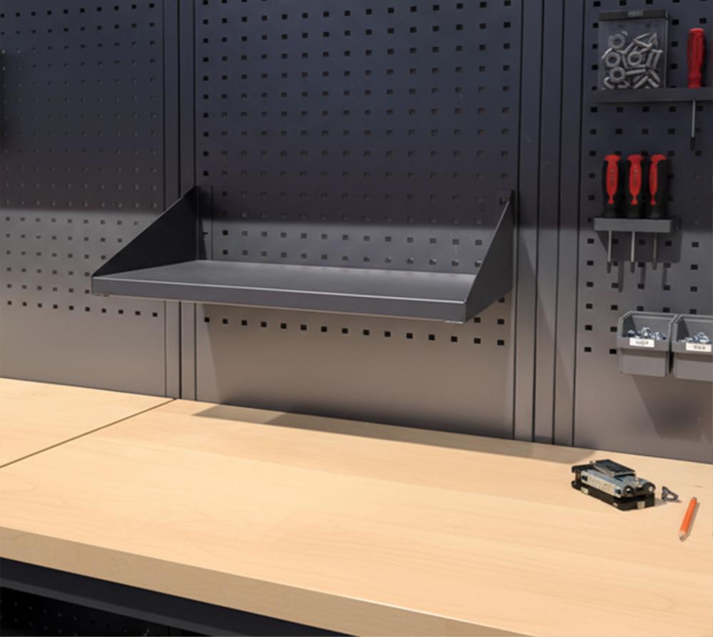 FEISTOS Lochwandzubehör Tragon | Regal für Lochwand mygardenhome