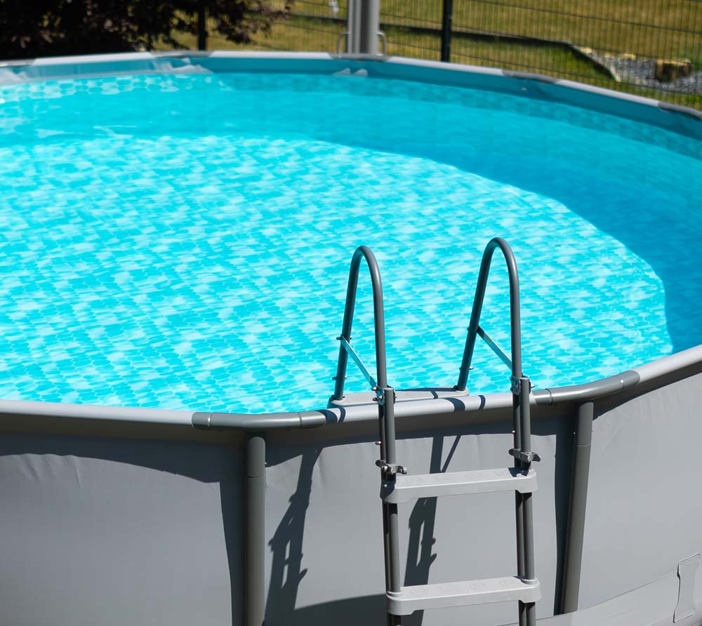 Summer Waves Stahlrahmen Aufstellpool grau Elite Frame rund Ø 488x122 ...